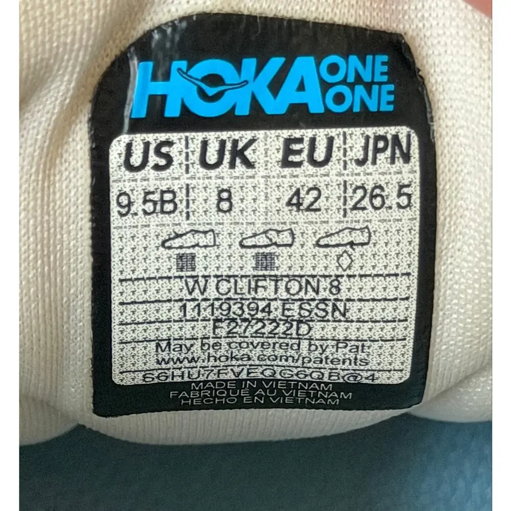 Hoka | Shoes | Hoka Clifton 8 Sneakers Eggnog Shifting Sand Womens 95b ...